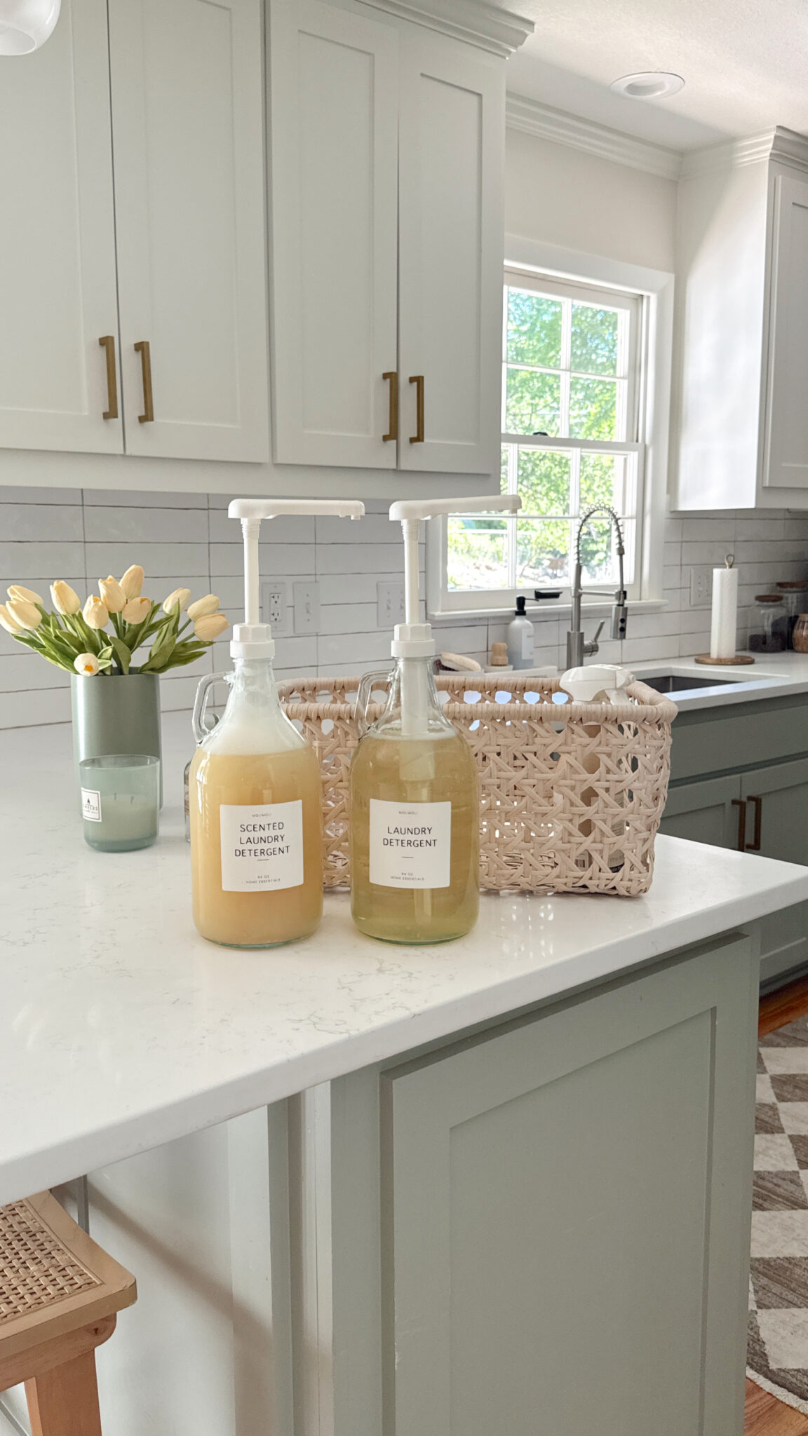 How to Make the Tyler Glam Wash Last Twice as Long + Cute Detergent bottles